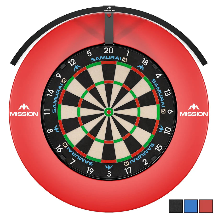 Mission Torus 120 Dartboard Light – Bright White LED | Emrys Darts